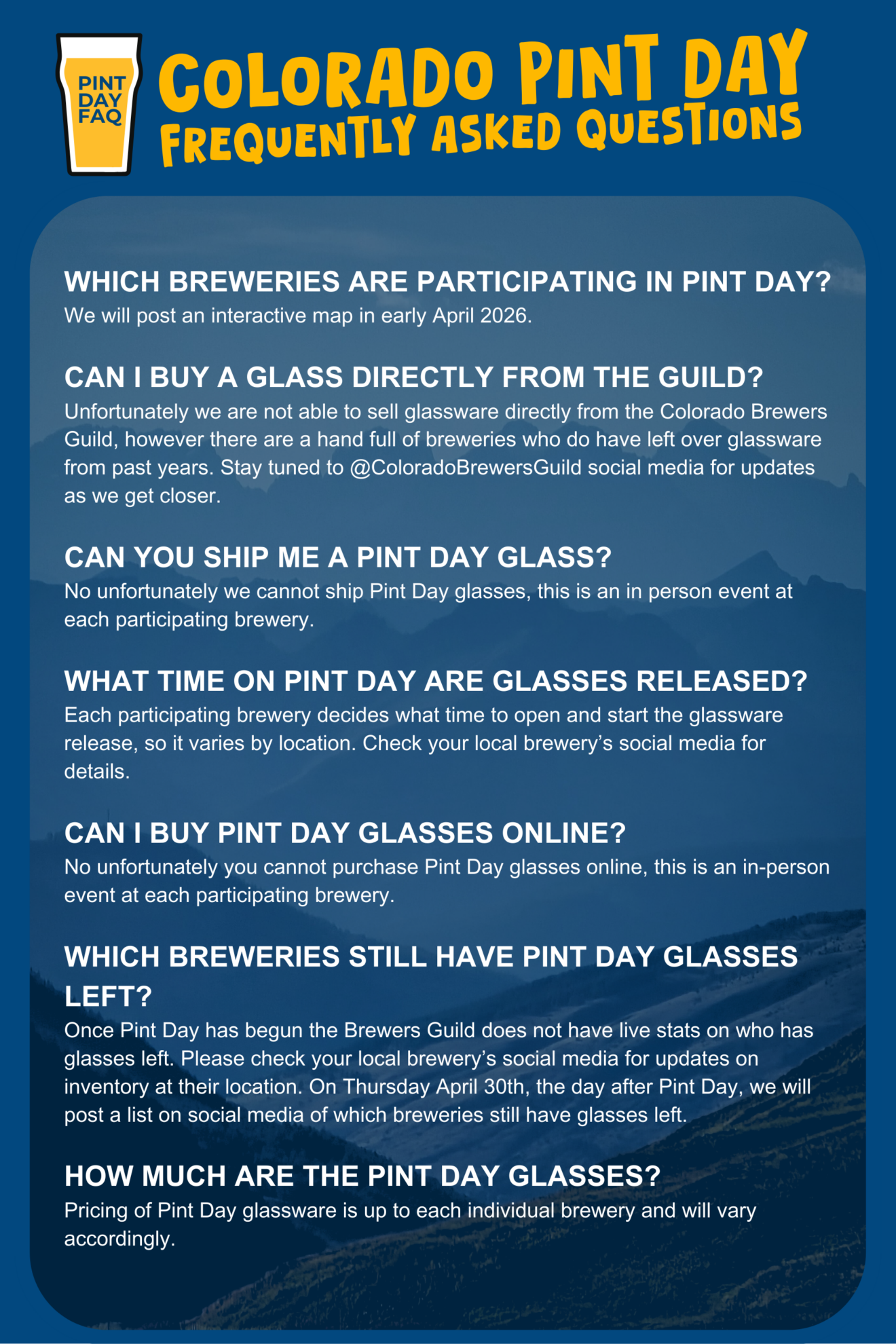 Colorado Pint Day - Colorado Brewers Guild